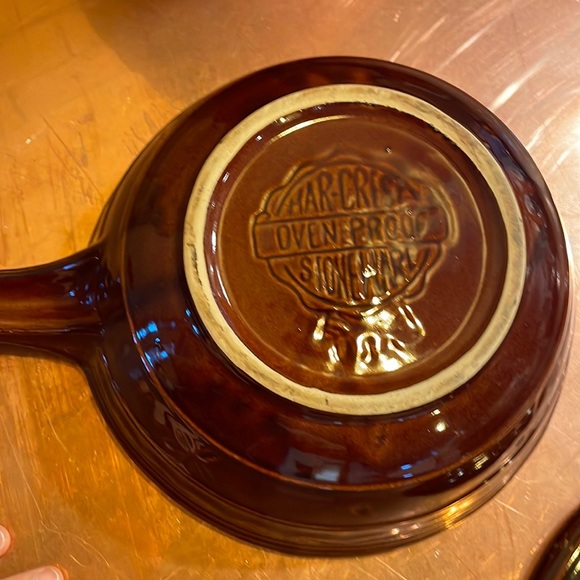 Mar-Crest | Dining | Vintage Marcrest Stoneware Usa Brown Stoneware Pan ...